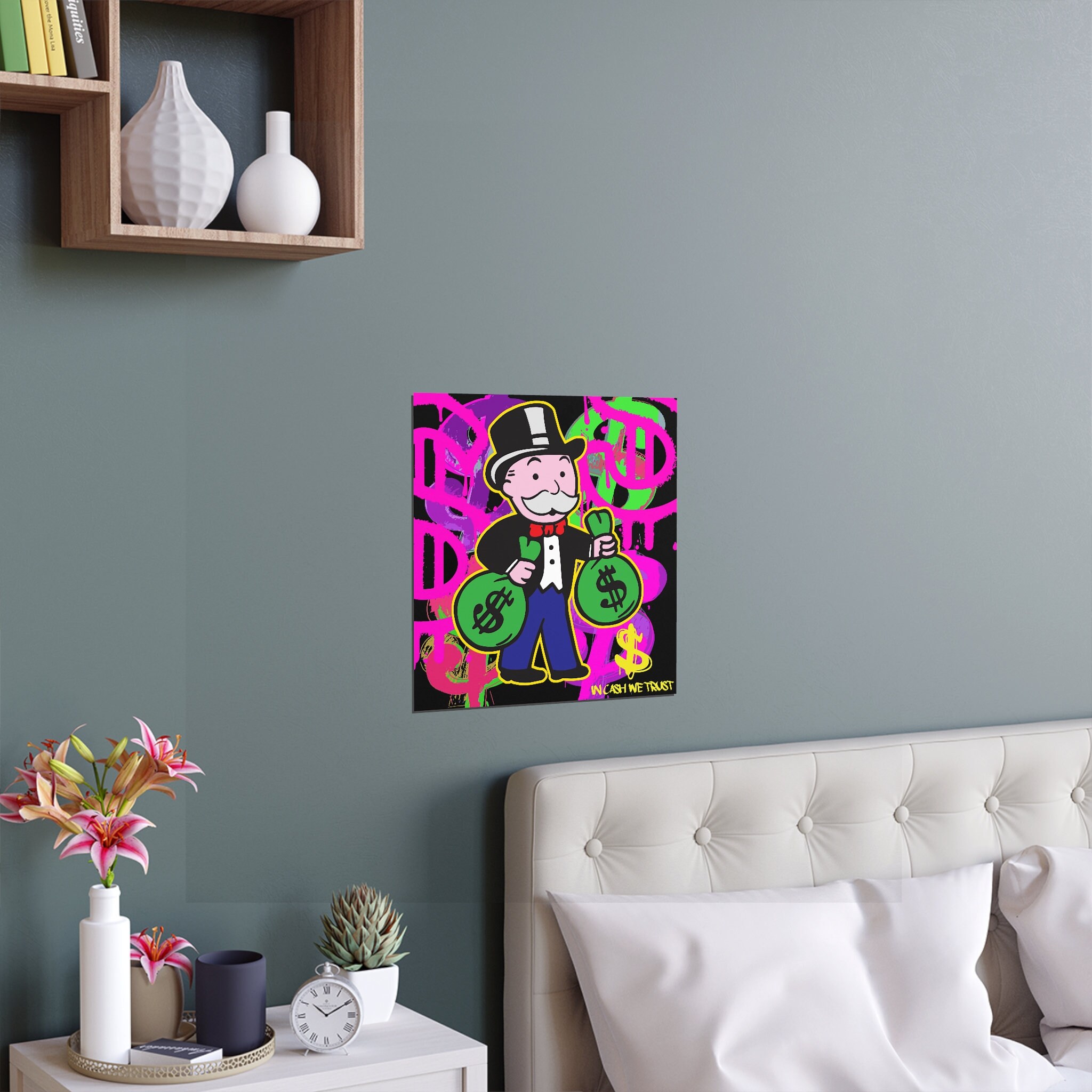 Fine Art Posters Mr. Monopoly Money Rich Uncle Pennybags - Etsy