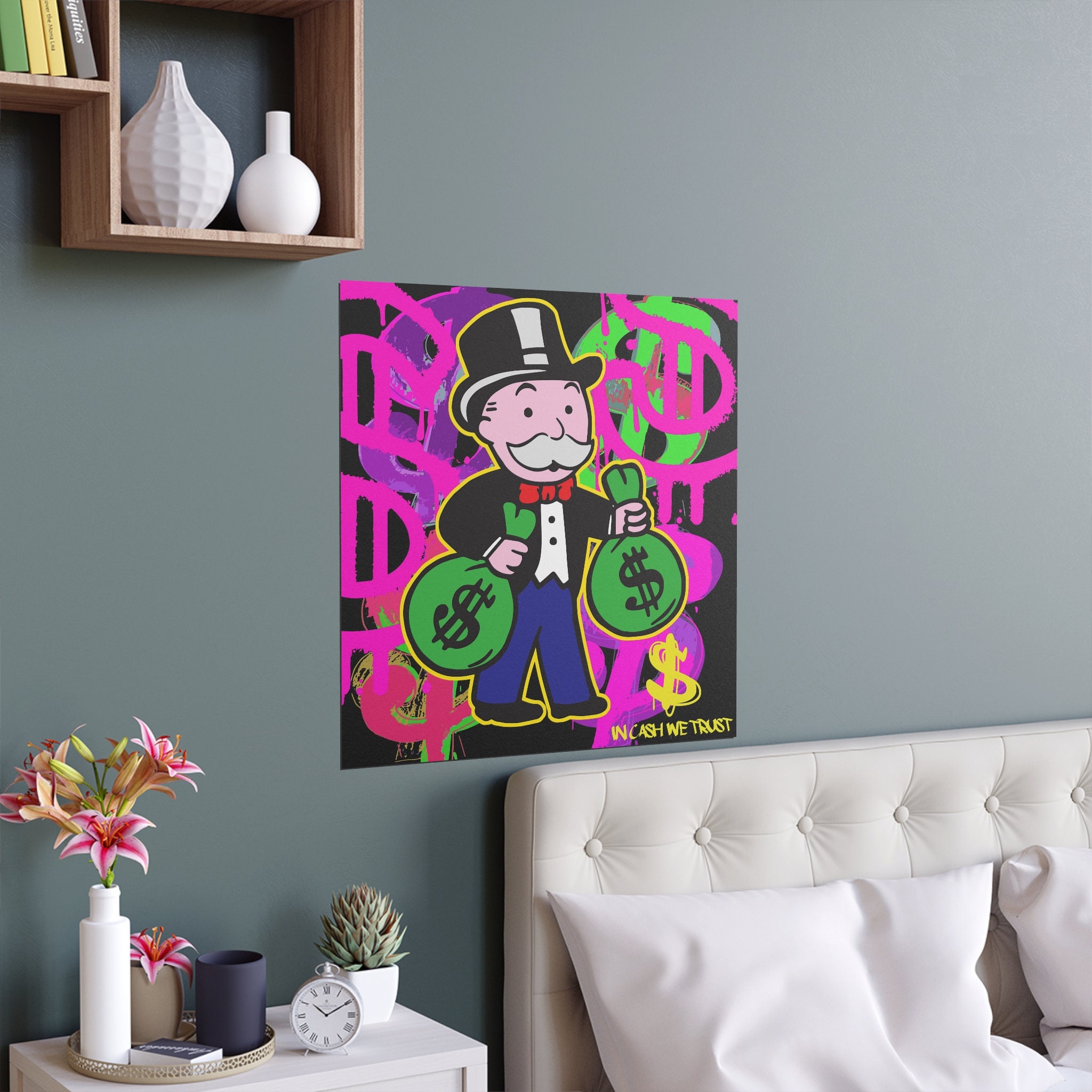 Fine Art Posters Mr. Monopoly Money Rich Uncle Pennybags - Etsy