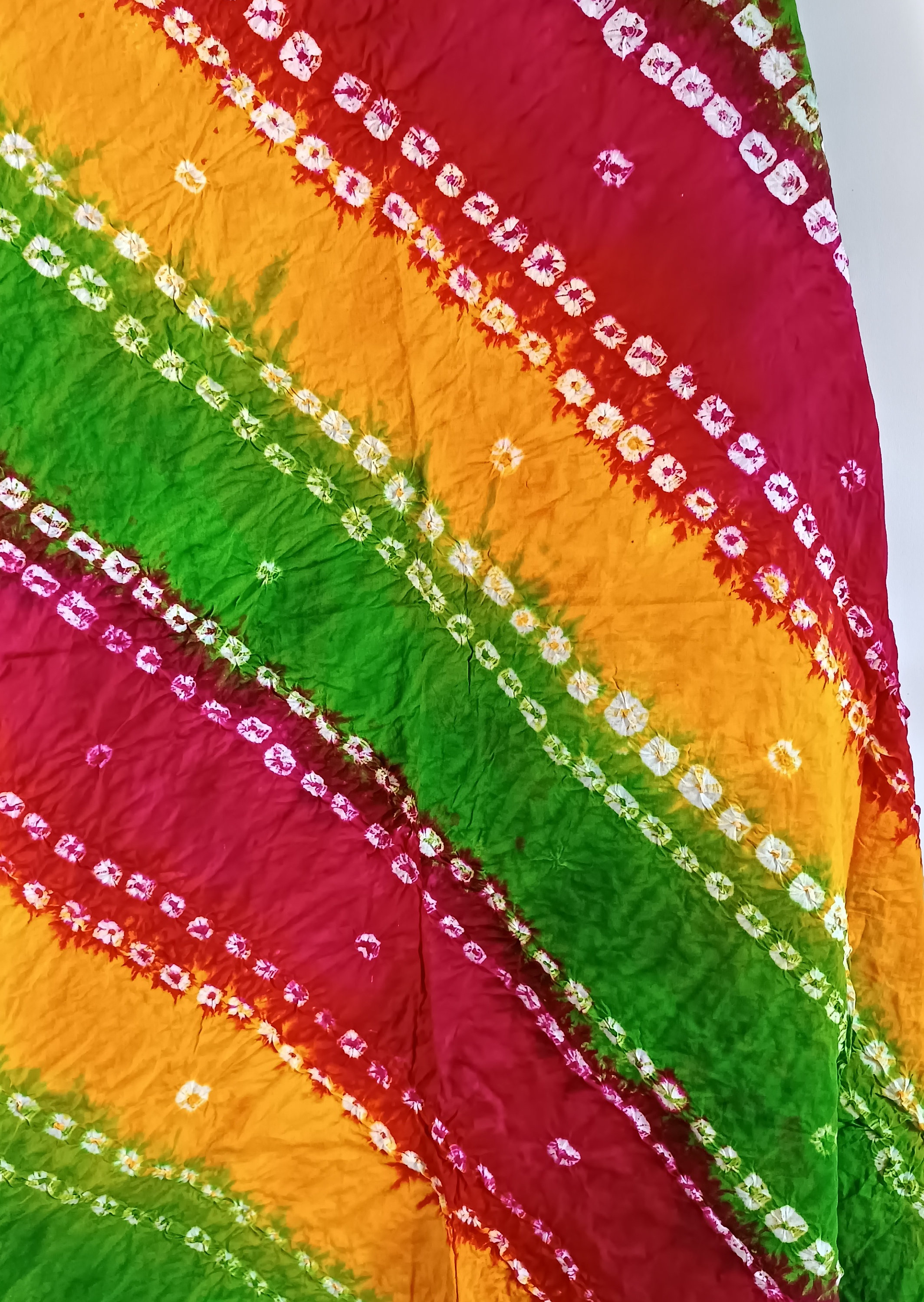 Women's Pure Cotton Hand Bandhej Unstiched Rajasthani Bandhani Salwar ...