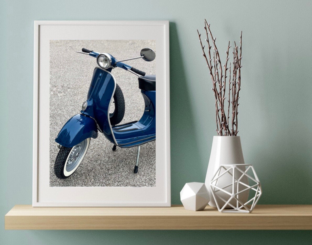 Vintage Vespa Portrait