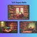Lofi Library Wallpaper Cozy Study Room With Lush Greenery - Etsy