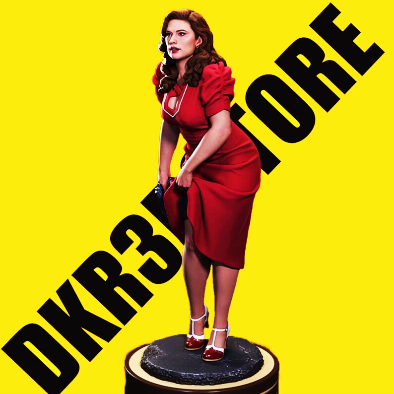 3D STL / Agent Carter Pcs Model - Etsy