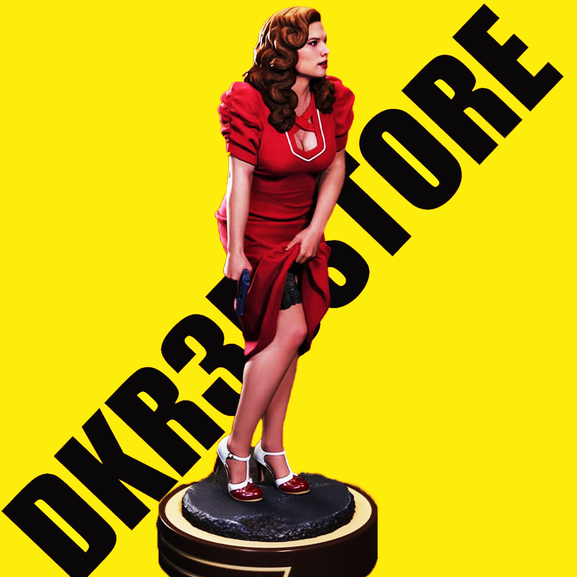 3D STL / Agent Carter Pcs Model - Etsy