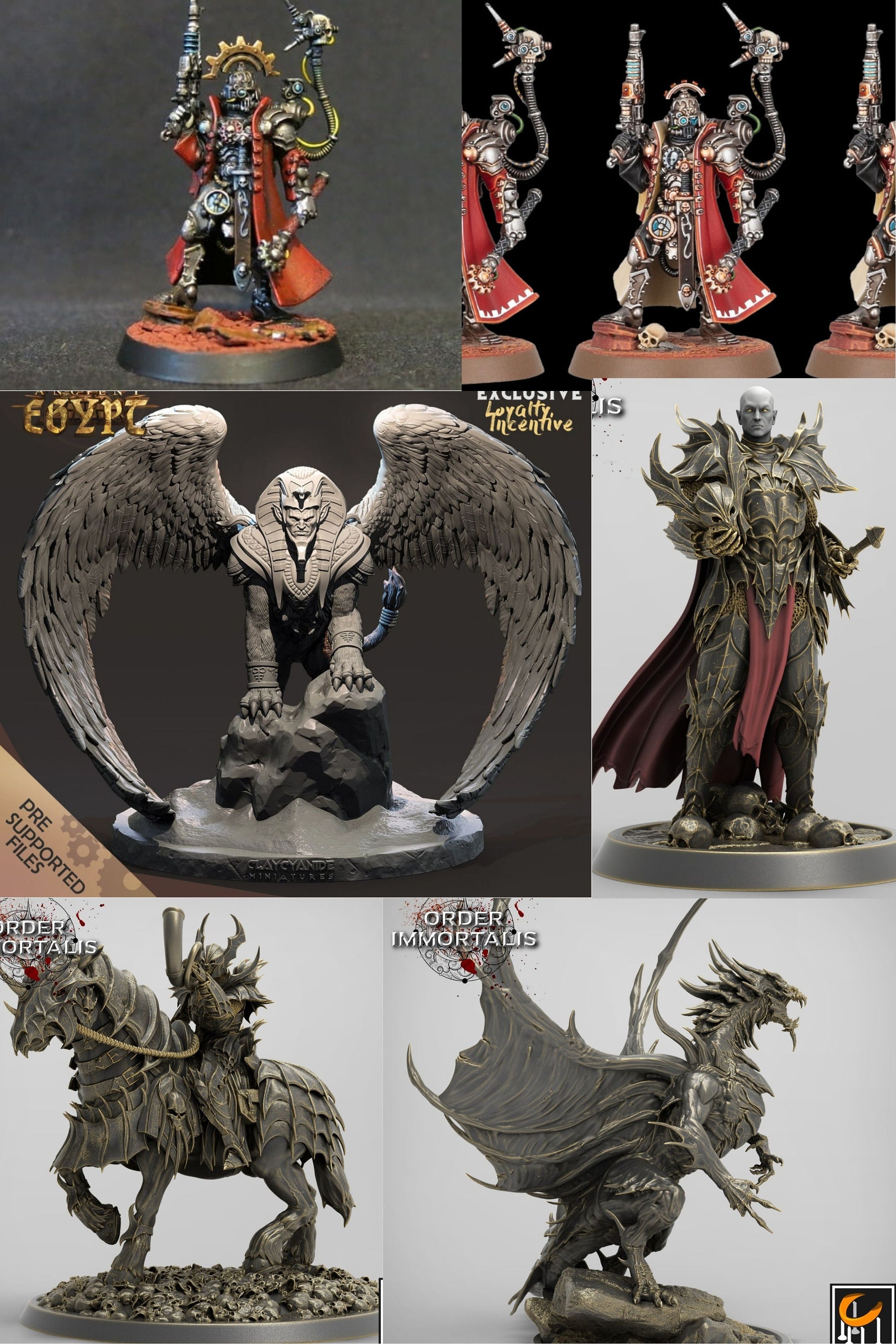 3d-stl-special Series-7pcs in a Pack | 3d Print File | Stl File - Etsy