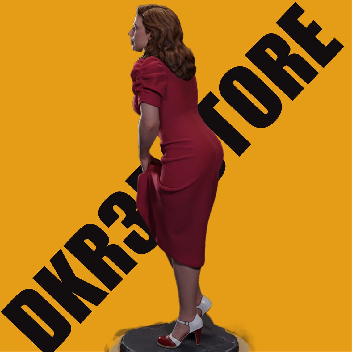 3D STL / Agent Carter Pcs Model - Etsy Canada