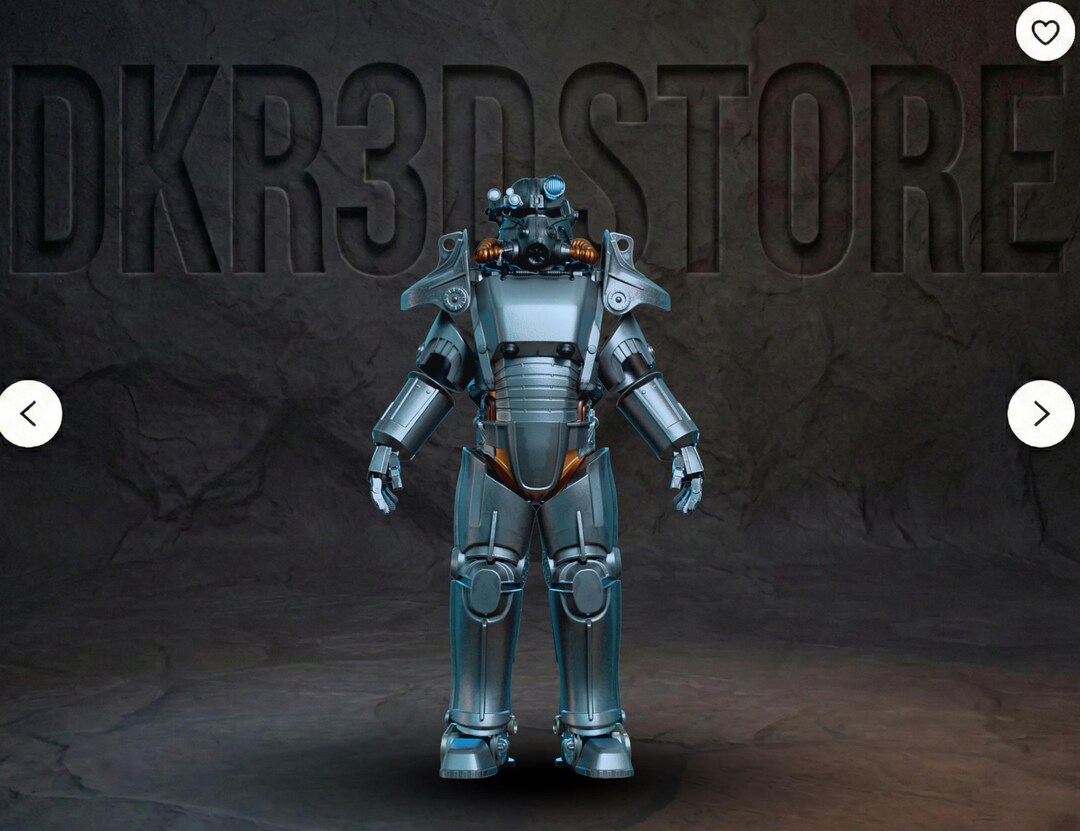 Post-apocalyptic Power Armor STL - Wasteland Warrior Miniature - Sci-fi ...