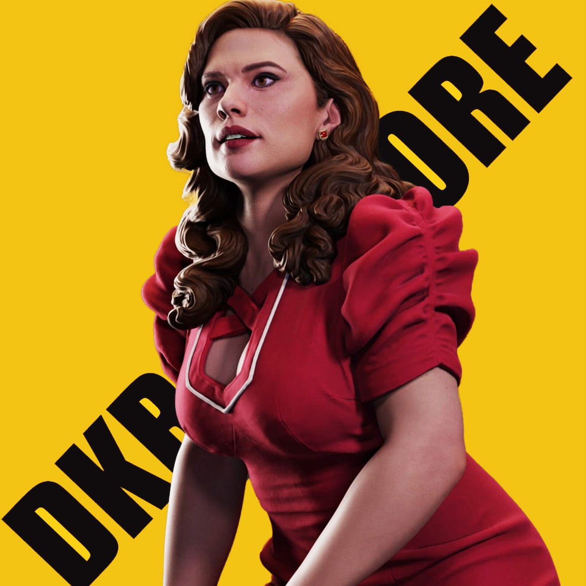 3D STL / Agent Carter Pcs Model - Etsy Canada