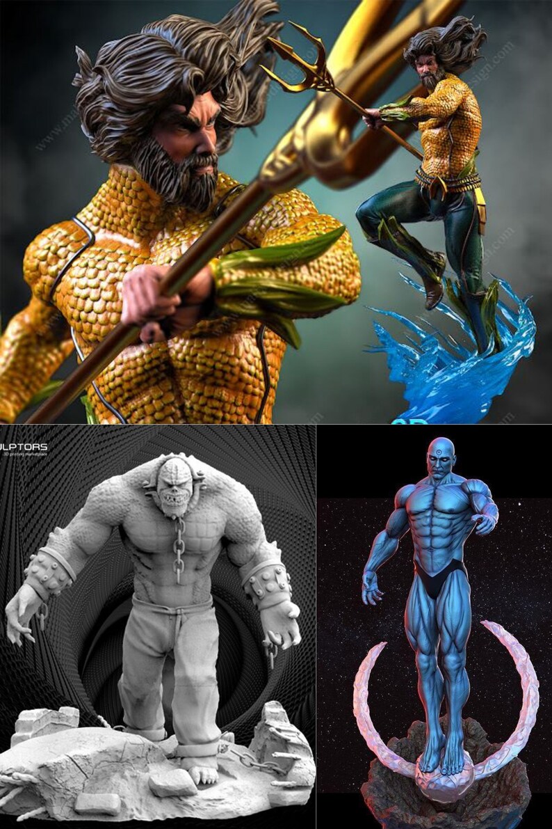 3d Stl Dc Pack 20 Pcs Model Very High Quality - Etsy