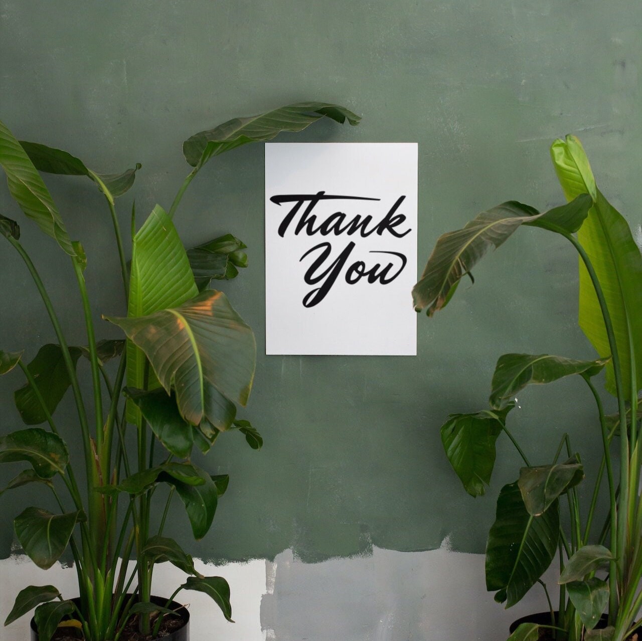 Thank You SVG Thank You Sign Printable - Etsy UK