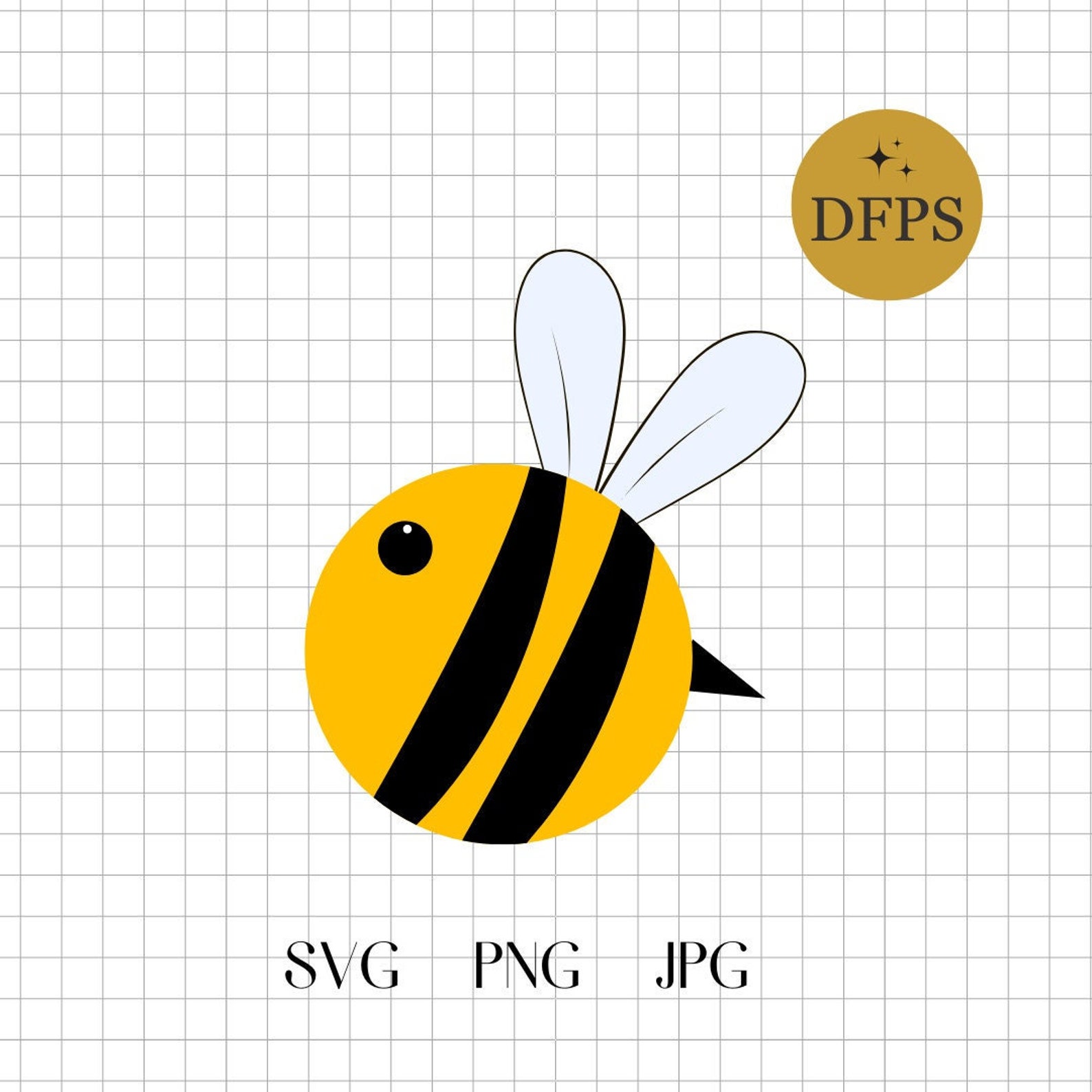 Cute Bee SVG | Bee SVG | Bee PNG | Bumble Bee Svg | Honey Bee Svg ...