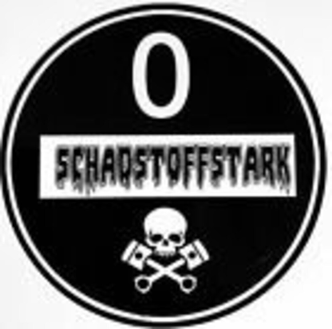 Fine Dust Sticker Environmental Sticker highly Pollutant Outside or ...