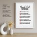 Airbnb Check-out Sign, Pink Minimalist Check Out the Vacation Rental ...