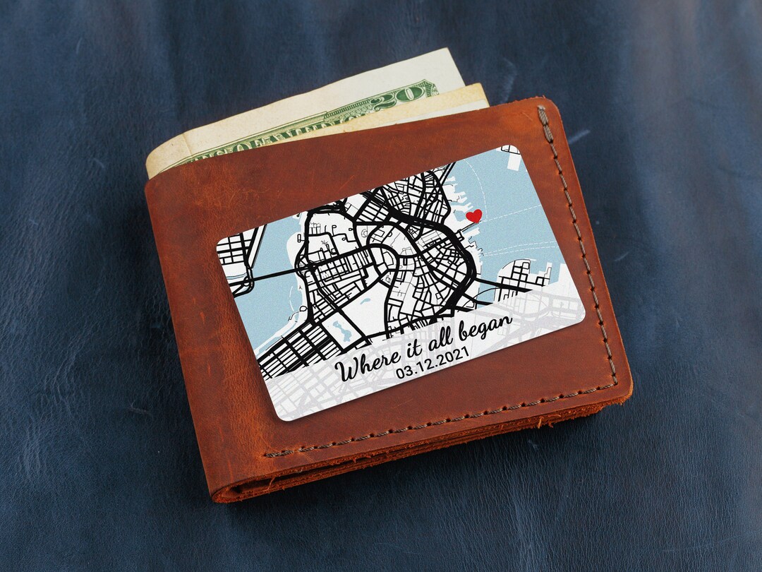 Where We Met Map Where It All Began Anniversary Our First - Etsy