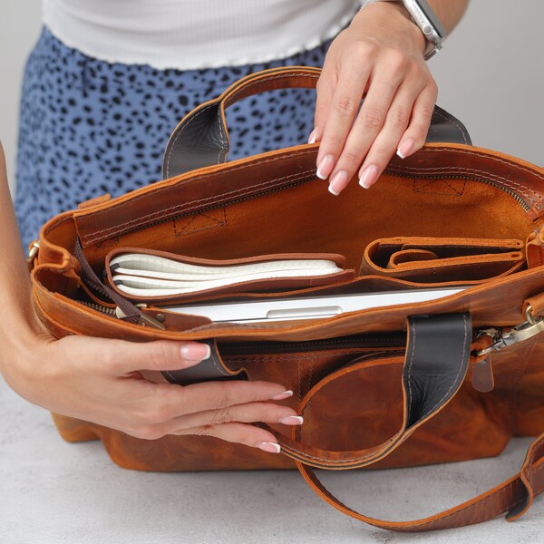 Briefcases for Men - Etsy