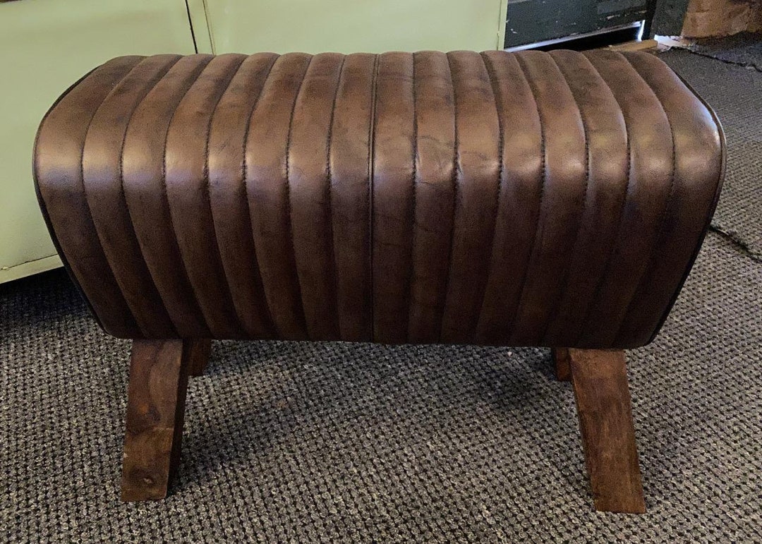 Vintage Style School Gym Pommel Horse Bench Seat Black Slate - Etsy UK