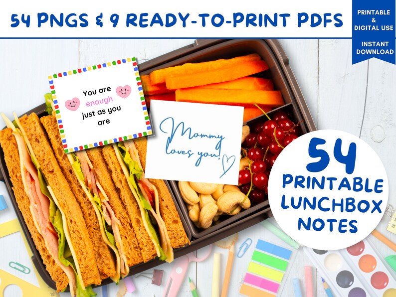 Lunch Notes, Lunch Box Cards, Joke Lunch Box Notes, Encouragement Cards ...