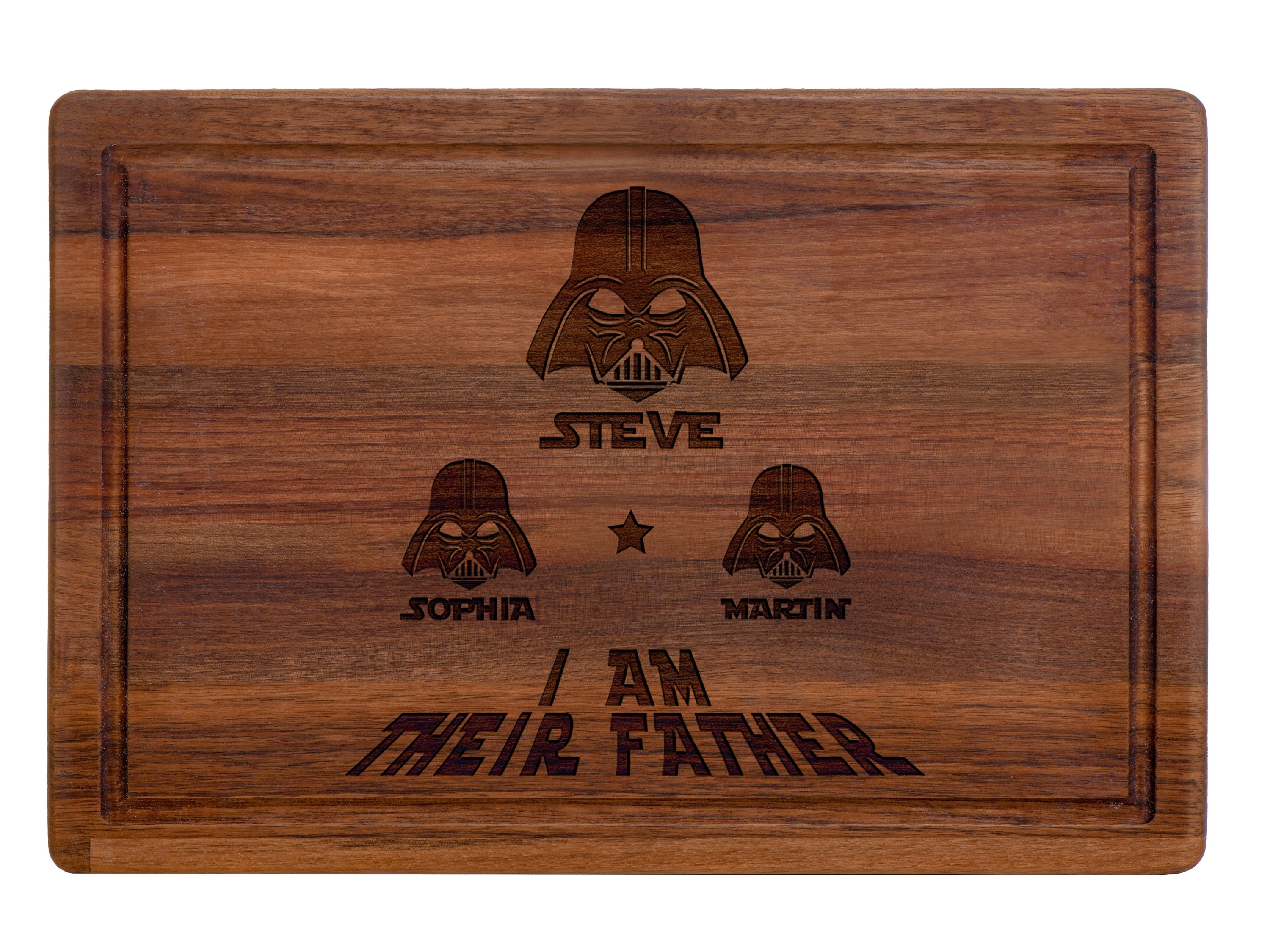 Personalized I Am Their Father Cutting Board Gift for Fathers - Etsy