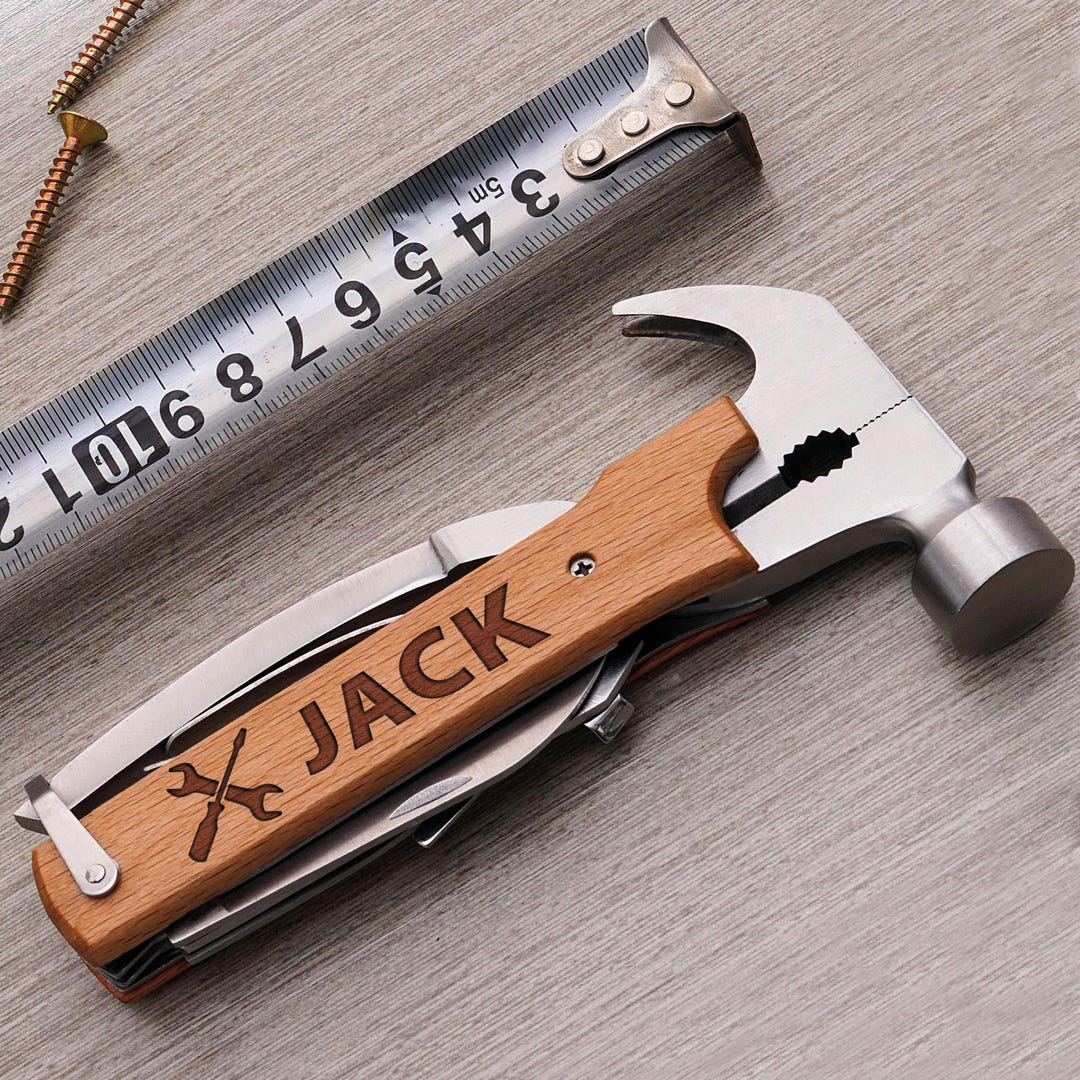 Personalized Engraved Multitool, Engraved Pocket Hand Knife, Camping ...