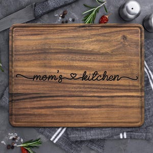 Custom Cutting Board for Mom Grandma, Memorial Gifts for Moms, Mother's ...