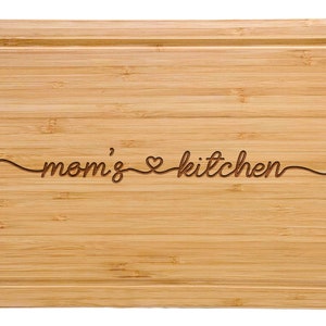 Custom Cutting Board for Mom Grandma, Memorial Gifts for Moms, Mother's ...