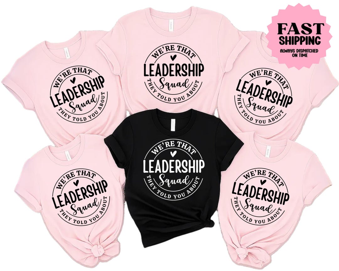 Leadership Squad Shirt, Leadership Team T-shirt, Leader Sweatshirt ...