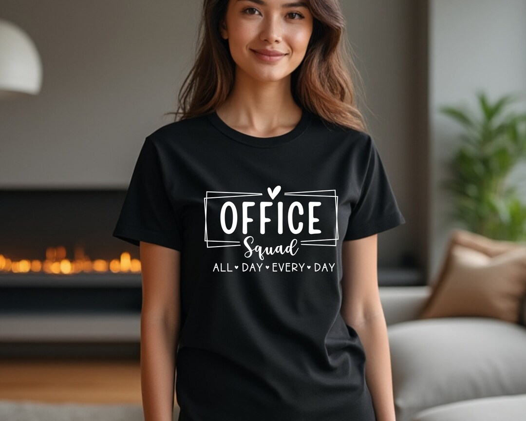 Office Squad Shirt Admin Squad Tee Secretary Shirt Gift for ...