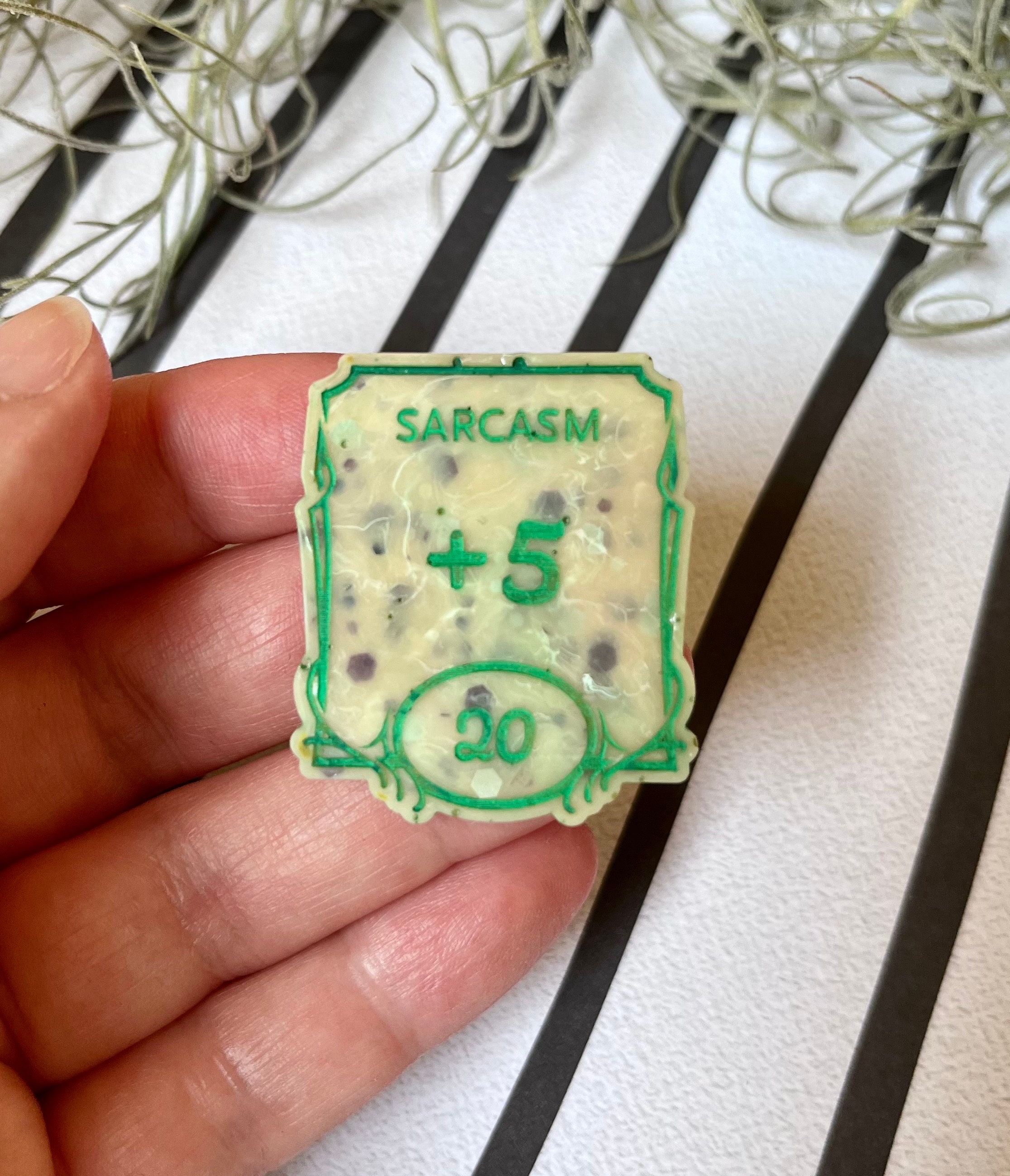 RPG DND Skyrim D&d Character Trait Pin/brooch/badge - Etsy UK