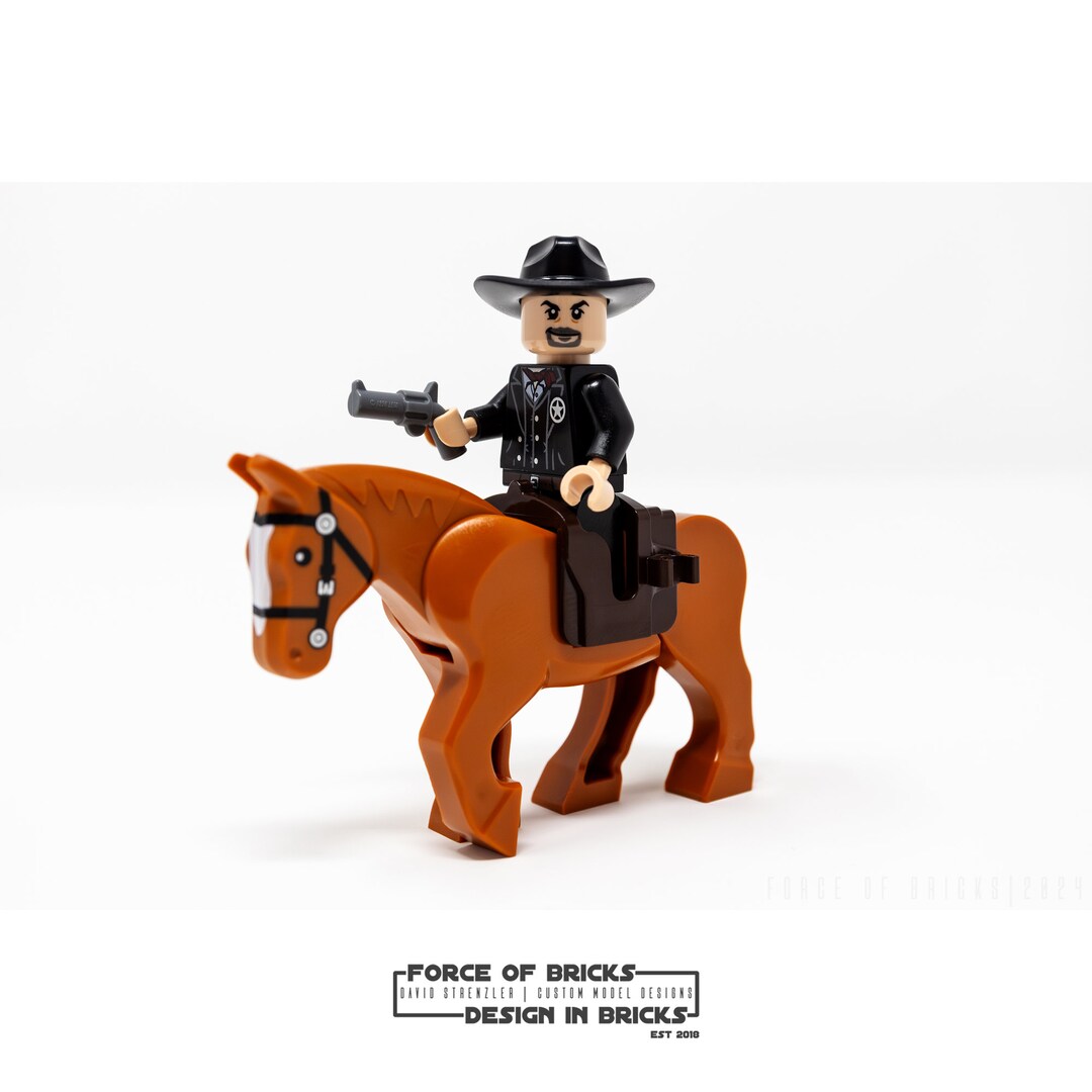 Jake - Sheriff / Cowboy | Custom LEGO® Minifigure - Etsy