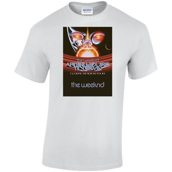 Tour Merch the Weeknd - Etsy UK