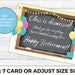 Teacher Retirement Card | Retirement Card Printable | Farewell Card for ...