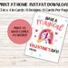Unicorn Valentine Cards, Kids Valentine Cards, Printable School ...