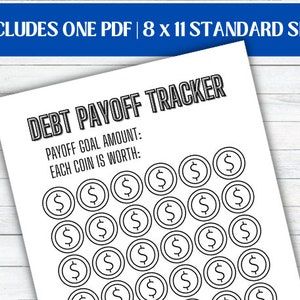Debt Payoff Tracker Printable | Debt Payoff Challenge | Debt Payoff ...