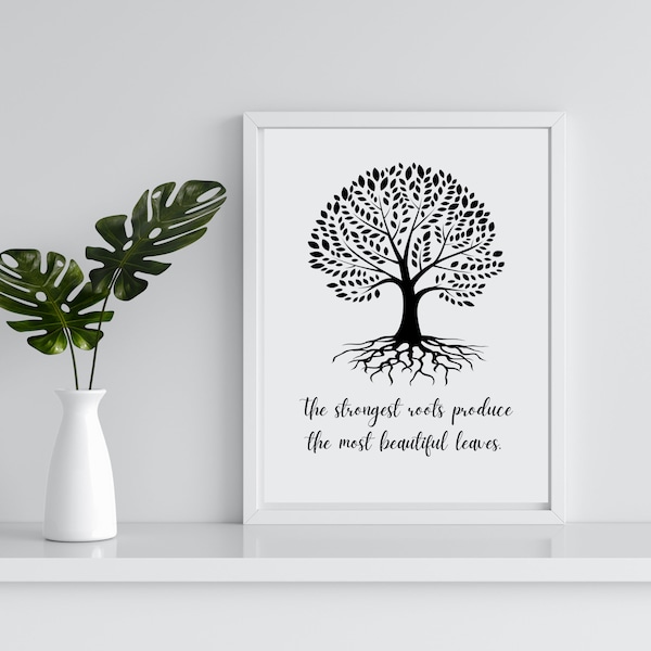 Tree Roots Wall Art - Etsy