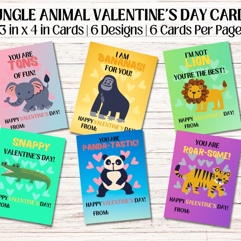 Printable Valentine Tags - Etsy