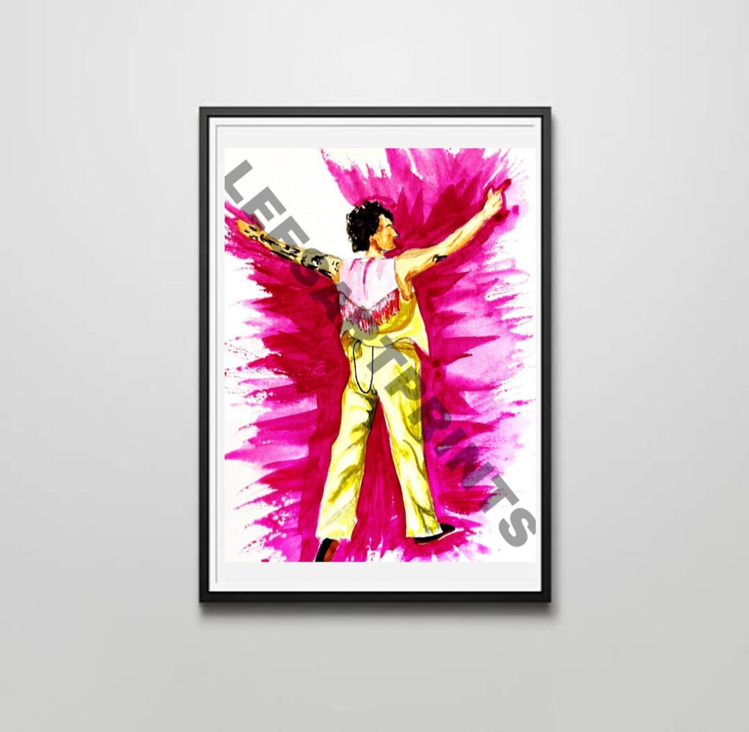 DIGITAL DOWNLOAD - Harry Styles Watercolour Art Print HSLOT Sydney N2 ...
