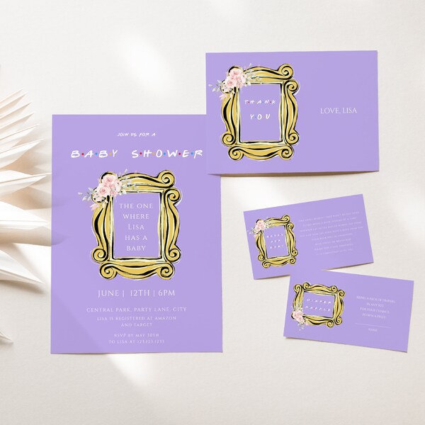 Friends Baby Shower - Etsy