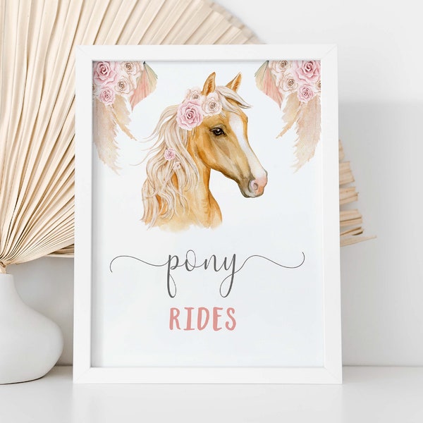 Pony Rides Sign - Etsy