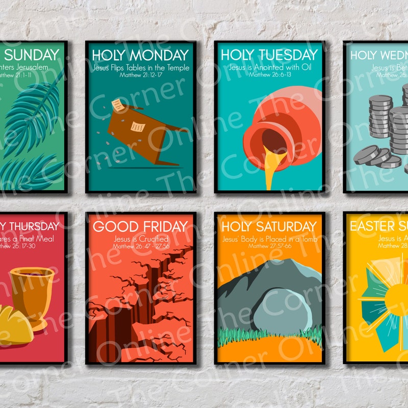 Holy Week Posters - Etsy