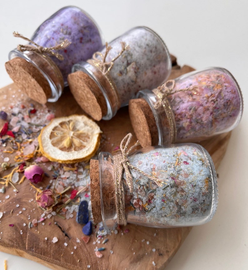 Healing Bath Salts 100 Ml Deep Relax Sweet Dream Love and Abundance ...