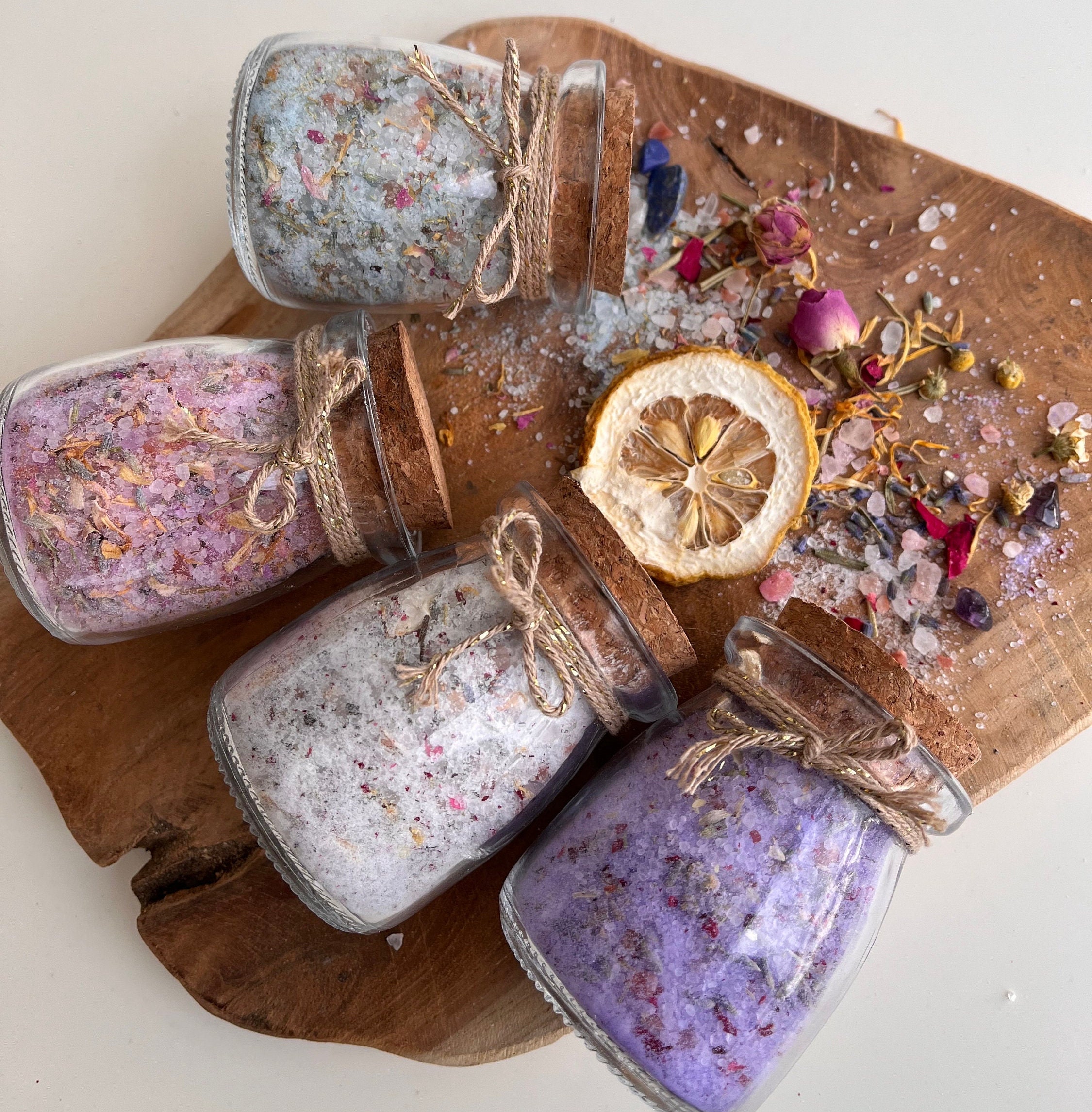 Healing Bath Salts 100 Ml Deep Relax Sweet Dream Love and Abundance ...