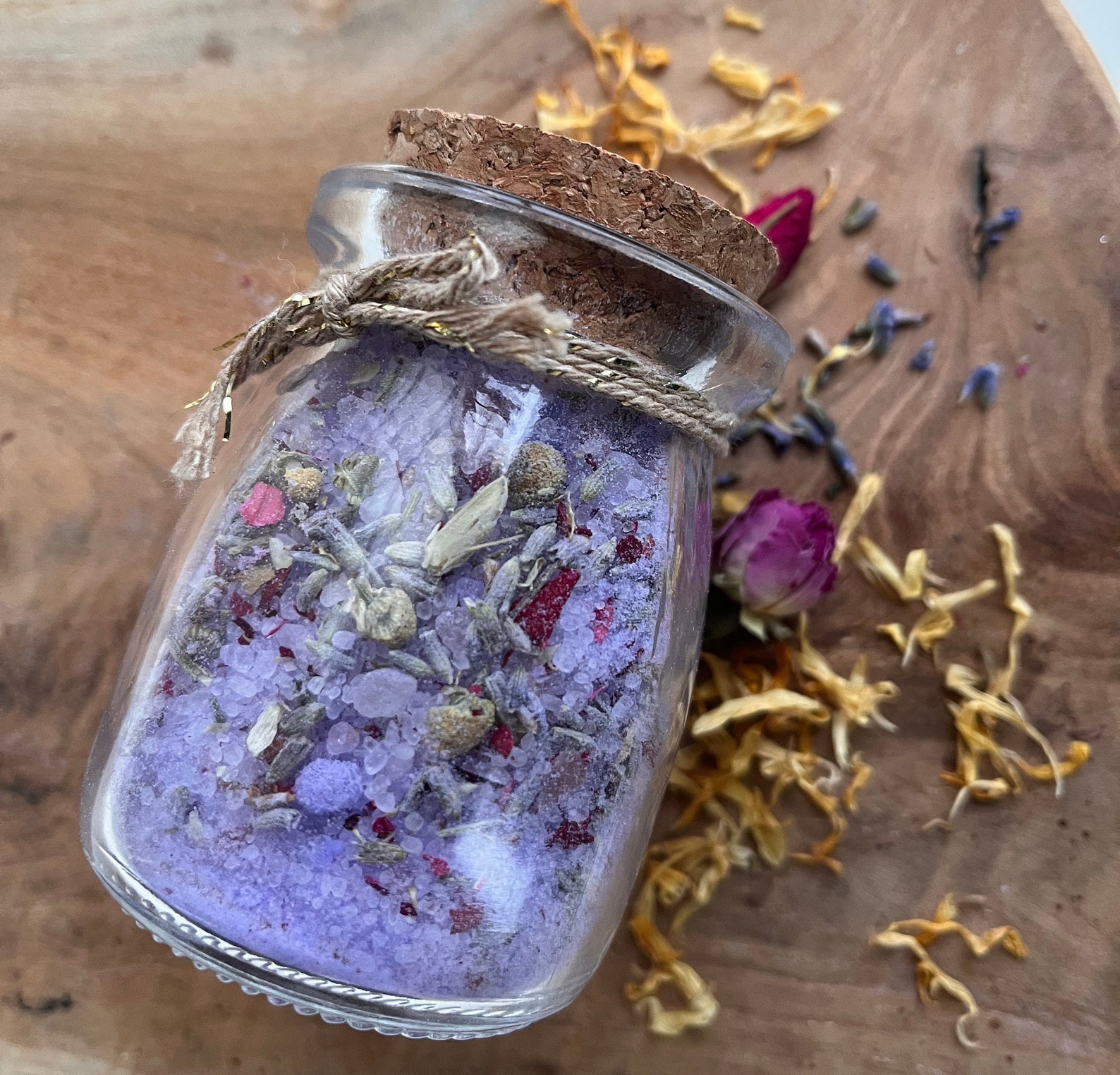 Healing Bath Salts 100 Ml Deep Relax Sweet Dream Love and Abundance ...