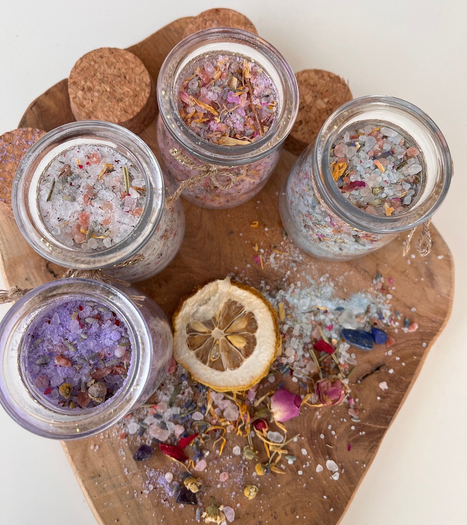 Healing Bath Salts 100 Ml Deep Relax Sweet Dream Love and Abundance ...