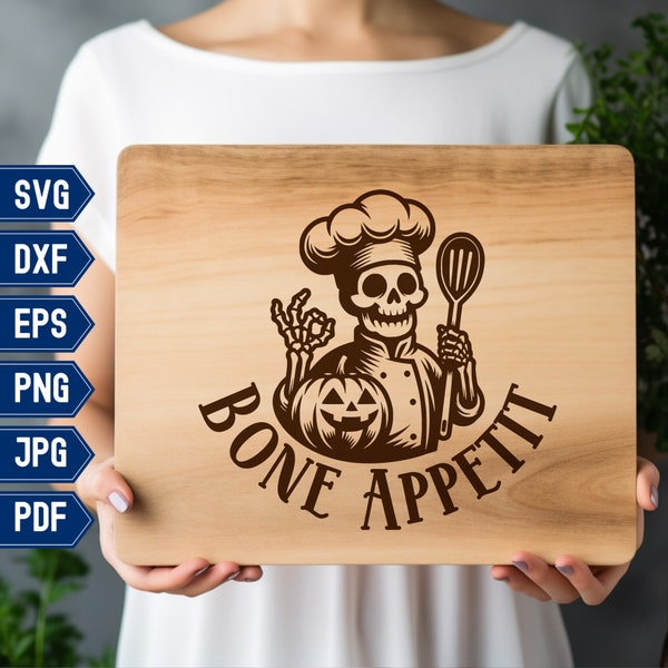 Bone Appetit Svg - Etsy