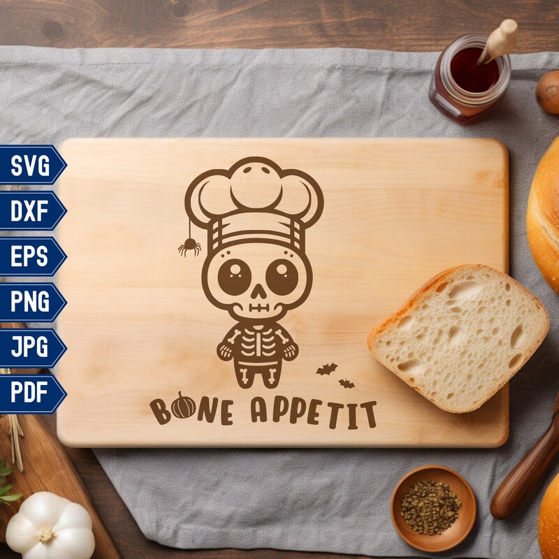 Bone Appetit Svg - Etsy