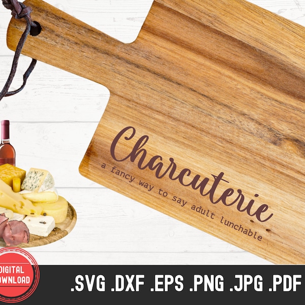 Charcuterie Lunchable Svg - Etsy Canada