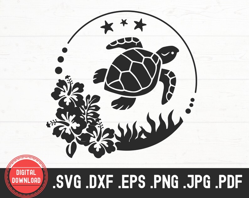 Sea Turtle Svg, Save the Turtles Svg, Flower Turtle Svg, Marine Turtle ...