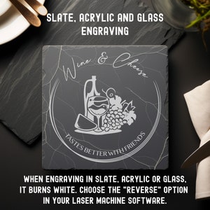 Wine and Cheese Charcuterie Svg File, Cutting Board Svg, Grazing Board Svg, Cheese Board, Laser ...