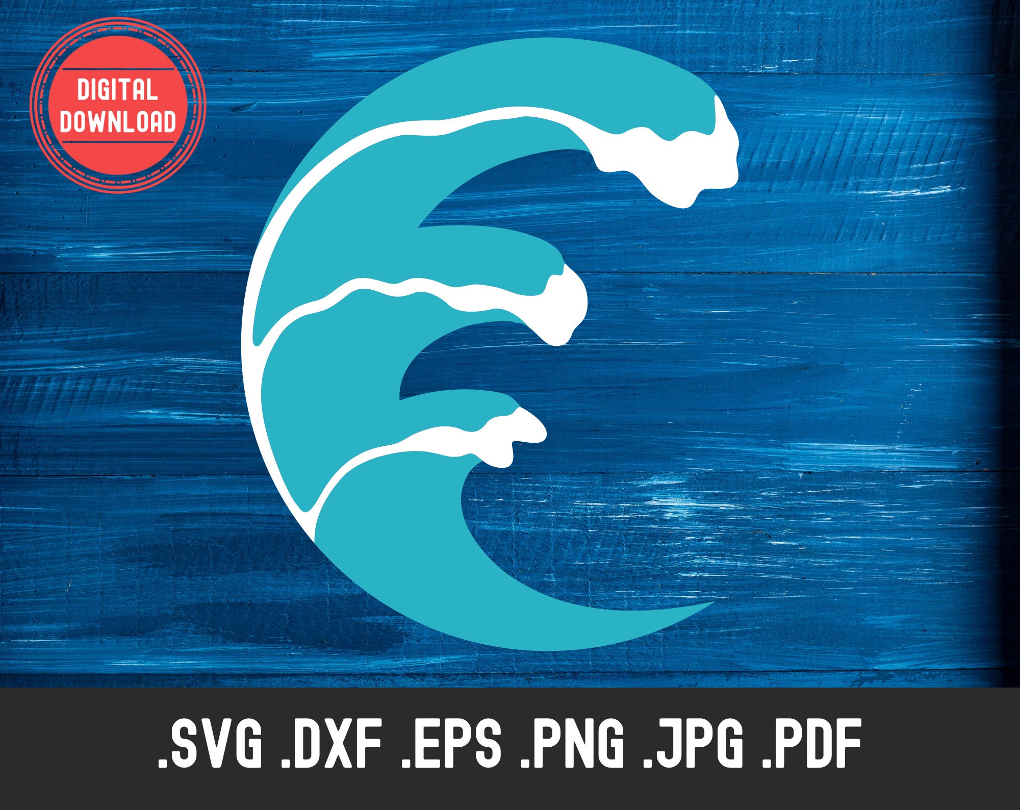 Wave Svg, Ocean Waves Svg, Summer Vibes Svg, Ocean Svg, Water Svg, Surf ...