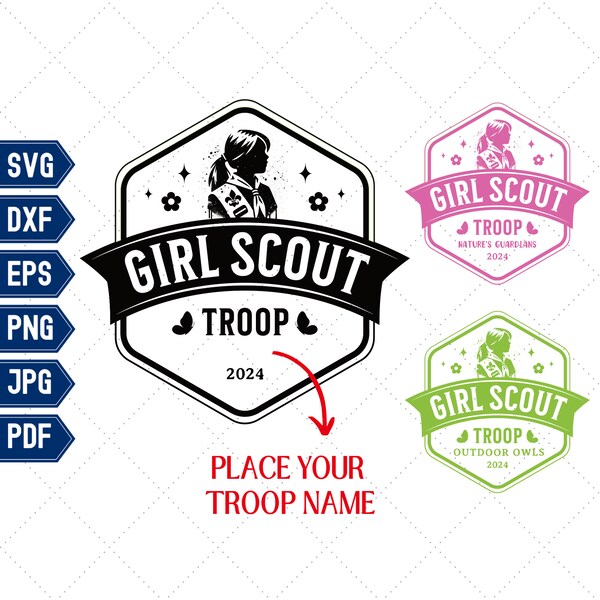 Custom Boy Scout Troop Svg - Etsy
