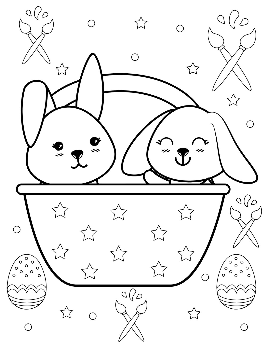 Full Easter Activity Book for Kids 130 Pages Coloring - Etsy